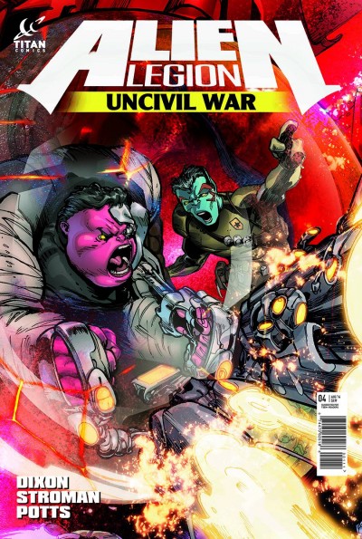 Alien Legion: Uncivil War Comic Series Reviews at ComicBookRoundUp.com