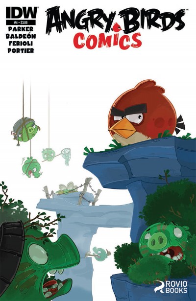Angry Birds Comics Comic Series Reviews at ComicBookRoundUp.com