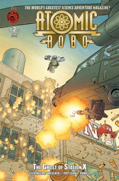 Atomic Robo: Ghost of Station X #3 Reviews (2011) at ComicBookRoundUp.com