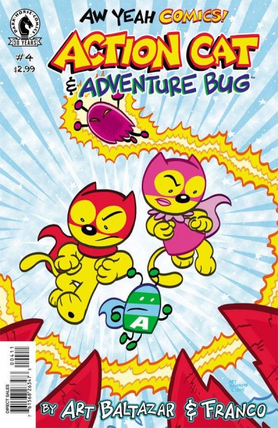 Aw Yeah Comics: Action Cat and Adventure Bug #4 Reviews (2016) at ...
