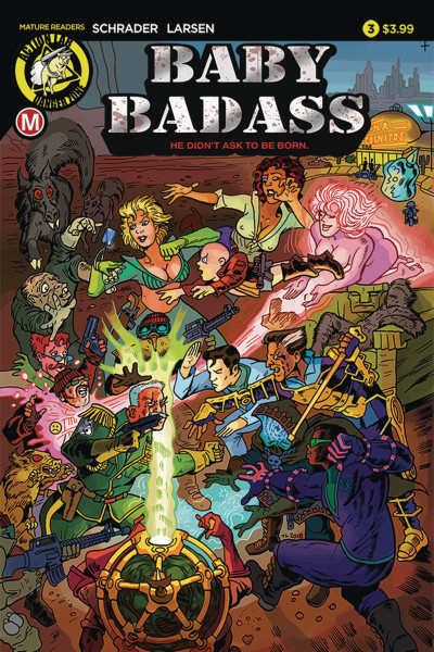 Baby Badass Comic Series Reviews at ComicBookRoundUp.com