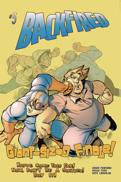 Backfired Comic Series Reviews at ComicBookRoundUp.com