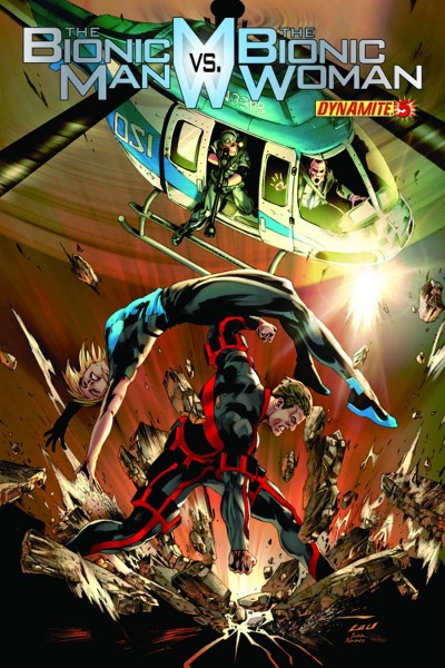 Bionic Man vs Bionic Woman Comic Series Reviews at ComicBookRoundUp.com