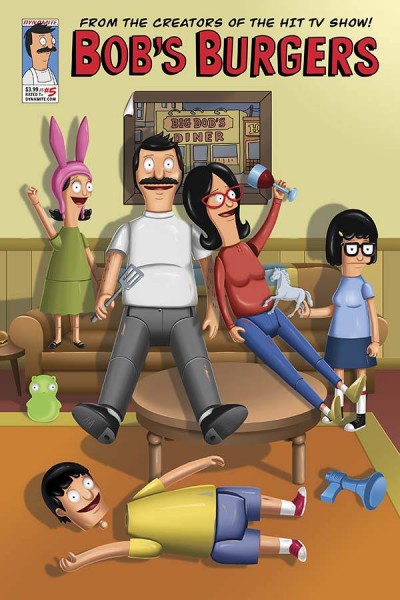 Bob's Burgers Comic Series Reviews at ComicBookRoundUp.com
