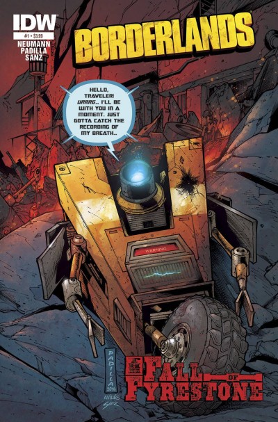 Borderlands #1 Reviews (2014) at ComicBookRoundUp.com