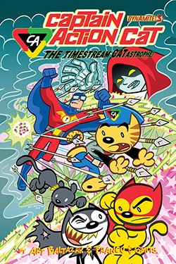 Captain Action Cat Comic Series Reviews at ComicBookRoundUp.com