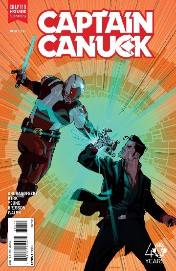 Captain Canuck #6 Reviews (2015) at ComicBookRoundUp.com