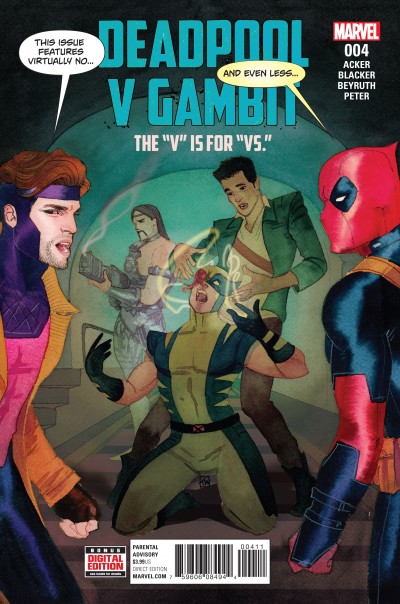 Deadpool v Gambit #4 Reviews (2016) at ComicBookRoundUp.com