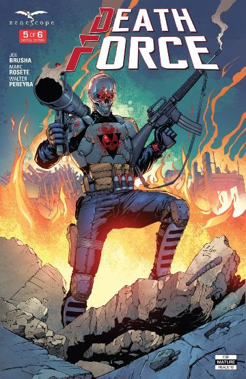 Death Force #5 Reviews (2016) at ComicBookRoundUp.com