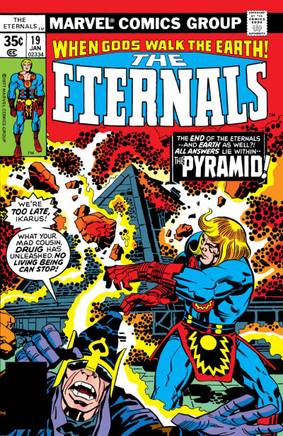 Eternals (1976) Comic Series Reviews at ComicBookRoundUp.com