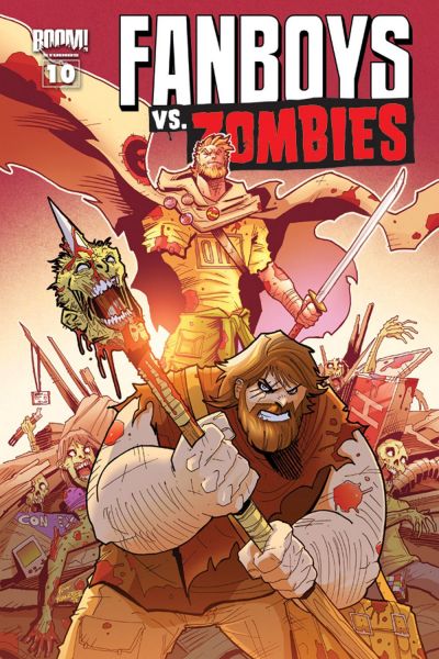 Fanboys vs. Zombies #10 Reviews (2013) at ComicBookRoundUp.com