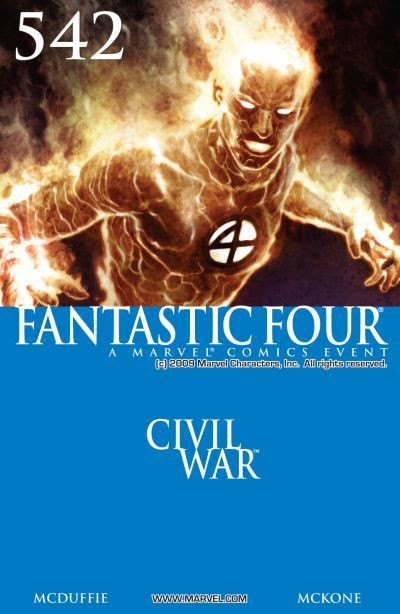 Fantastic Four #542 Reviews (2007) at ComicBookRoundUp.com