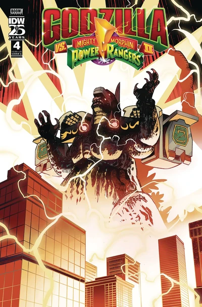 Godzilla vs. The Mighty Morphin Power Rangers Comic Series Reviews at ...