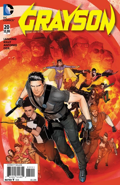 Grayson #20 Reviews (2016) at ComicBookRoundUp.com