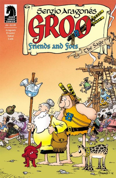 Groo: Friends and Foes #6 Reviews (2015) at ComicBookRoundUp.com