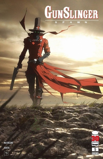 Spawn Gunslinger Drawing