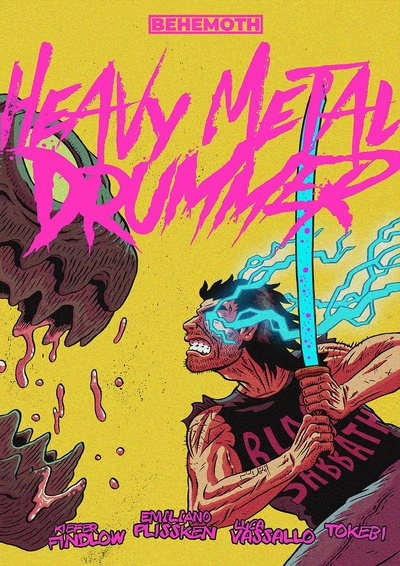 Heavy Metal Drummer Comic Series Reviews at ComicBookRoundUp.com