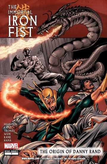 Immortal Iron Fist: The Origin of Danny Rand #1 Reviews (2008) at ...