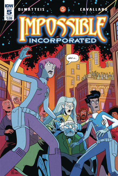 Impossible Inc. Comic Series Reviews at ComicBookRoundUp.com