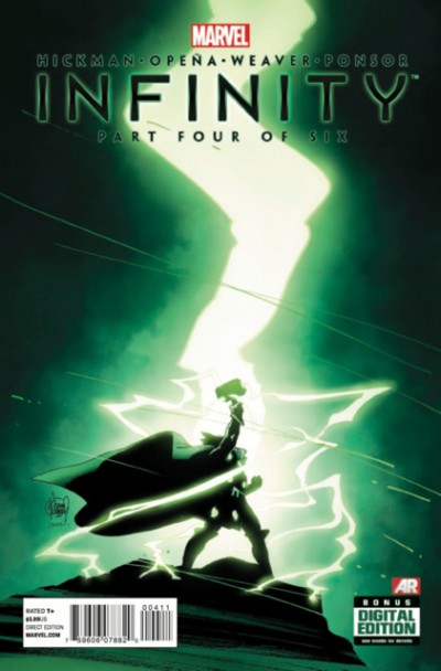 Infinity #4 Reviews (2013) at ComicBookRoundUp.com