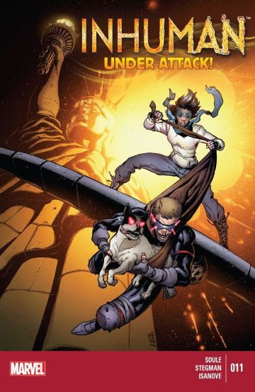 Inhuman #11 Reviews (2015) at ComicBookRoundUp.com