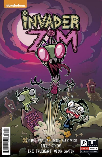 Invader Zim #1 Reviews (2015) at ComicBookRoundUp.com