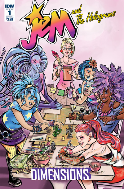 Jem and the Holograms: Dimensions #1 Reviews (2017) at ComicBookRoundUp.com