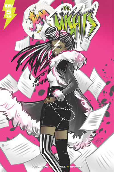 Jem: The Misfits Comic Series Reviews at ComicBookRoundUp.com