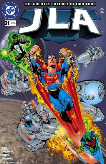 JLA #21 Reviews at ComicBookRoundUp.com