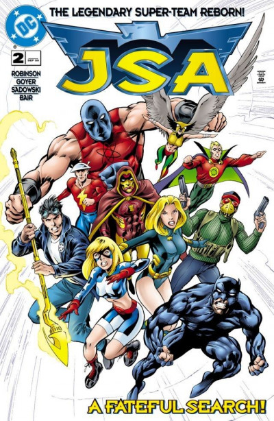 JSA #2 Reviews (1999) at ComicBookRoundUp.com