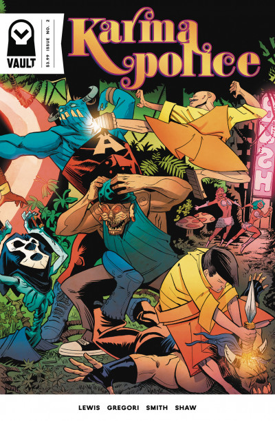 Karma Police Comic Series Reviews at ComicBookRoundUp.com