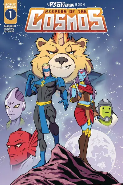 Keepers of the Cosmos Comic Series Reviews at ComicBookRoundUp.com