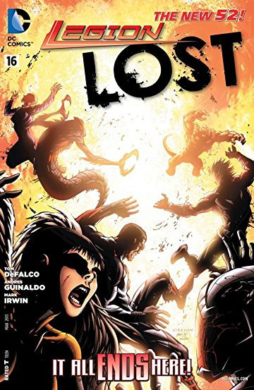 Legion Lost Comic Series Reviews at ComicBookRoundUp.com