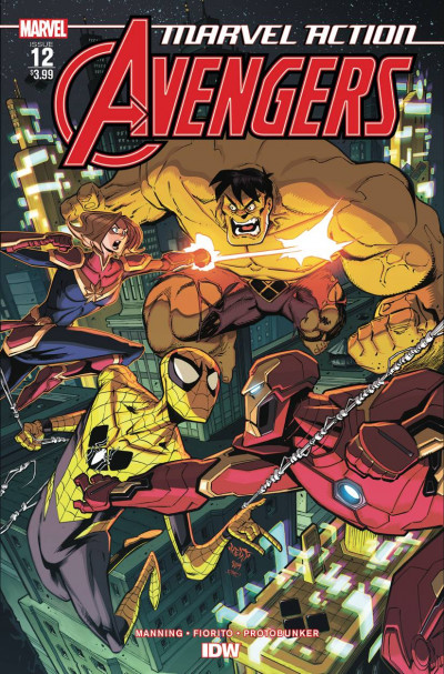 Marvel Action: Avengers Comic Series Reviews at ComicBookRoundUp.com
