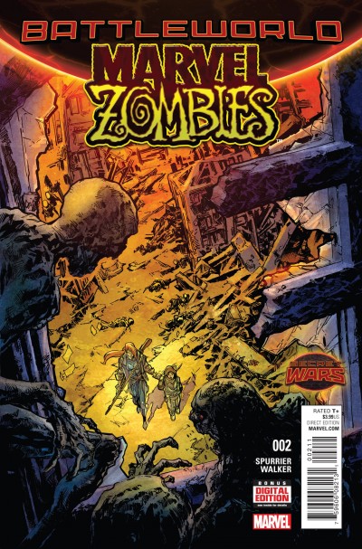 Marvel Zombies #2 Reviews (2015) at ComicBookRoundUp.com