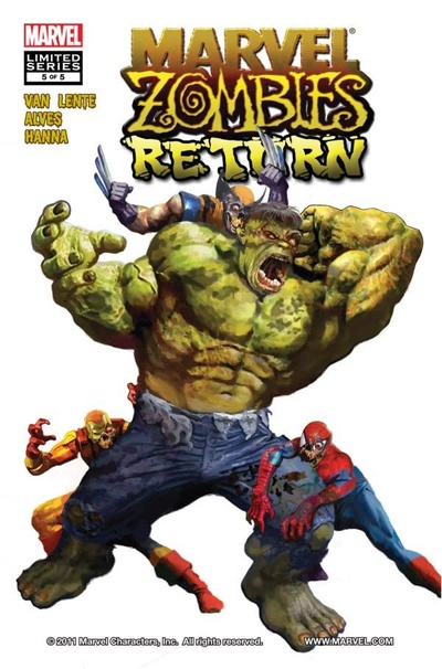 Marvel Zombies Return Comic Series Reviews at ComicBookRoundUp.com