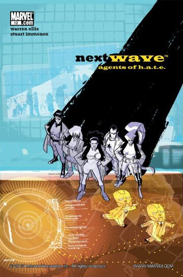 Nextwave: Agents Of HATE Comic Series Reviews at ComicBookRoundUp.com