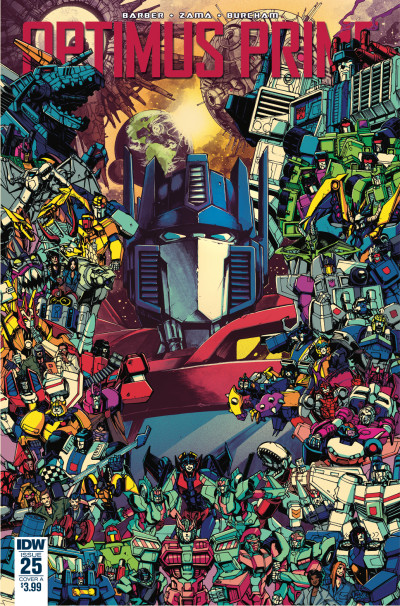 Optimus Prime Comic Series Reviews at ComicBookRoundUp.com