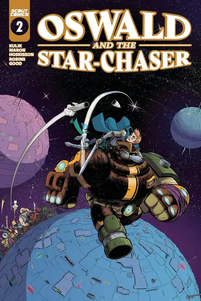 Oswald and the Star-Chaser Comic Series Reviews at ComicBookRoundUp.com