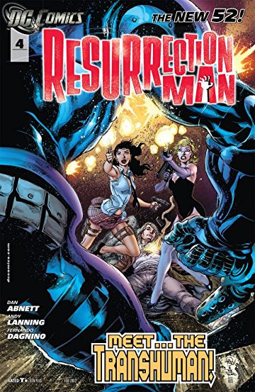Resurrection Man #4 Reviews (2011) at ComicBookRoundUp.com