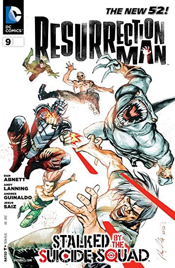 Resurrection Man #9 Reviews (2012) at ComicBookRoundUp.com