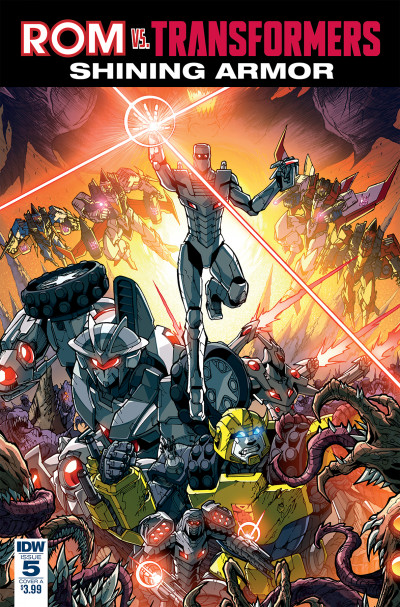 ROM vs. Transformers: Shining Armor Comic Series Reviews at ...