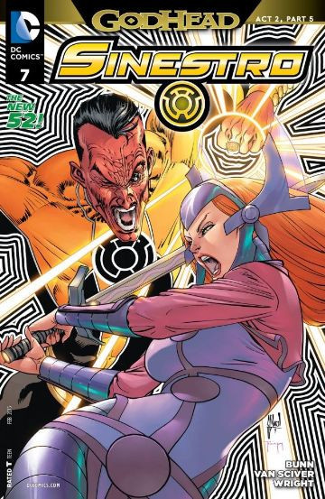 Sinestro #7 Reviews (2014) at ComicBookRoundUp.com