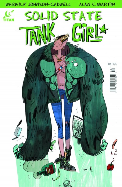Solid State Tank Girl Comic Series Reviews at ComicBookRoundUp.com