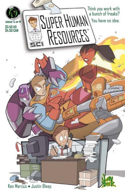 Super Human Resources #1 Reviews (2016) at ComicBookRoundUp.com