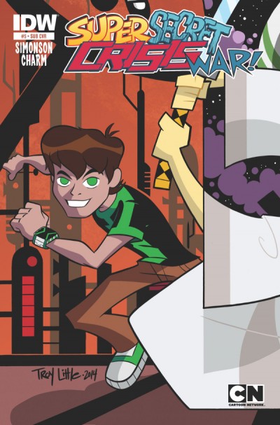 Cartoon Network Super Secret Crisis War Comic Series Reviews at ...