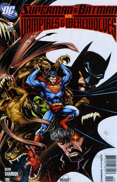 Superman & Batman vs Vampires & Werewolves #3 Reviews at ...