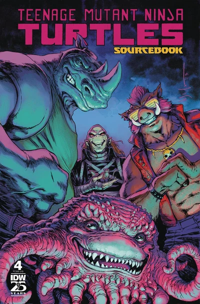 Teenage Mutant Ninja Turtles: Sourcebook (2021) Comic Series Reviews at ComicBookRoundUp.com