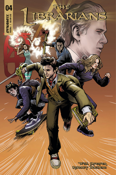 The Librarians Comic Series Reviews at ComicBookRoundUp.com