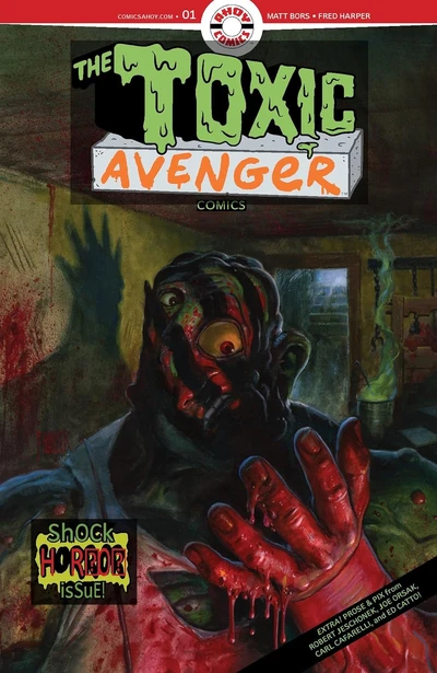 The Toxic Avenger Comics #1 Reviews (2025) at ComicBookRoundUp.com